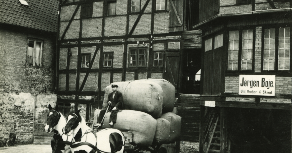 Uld, Huder og Skind 1940 - Museum Østjylland